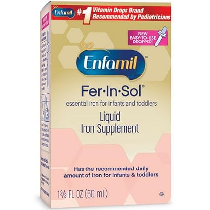 Amazon.com: Enfamil Fer-In-Sol Drops 50 mL: Health & Personal Care