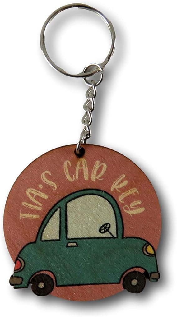 Car key Keyring | Personalised keyring | new car gift | driving gift ...