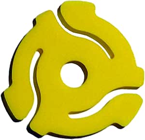 Amazon.com: (10 Pack) TEN Yellow Plastic 45 RPM 7 Inch Vinyl Record ...