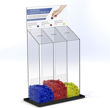 Charity Token Collection Box | UK: Amazon.co.uk: Office Products