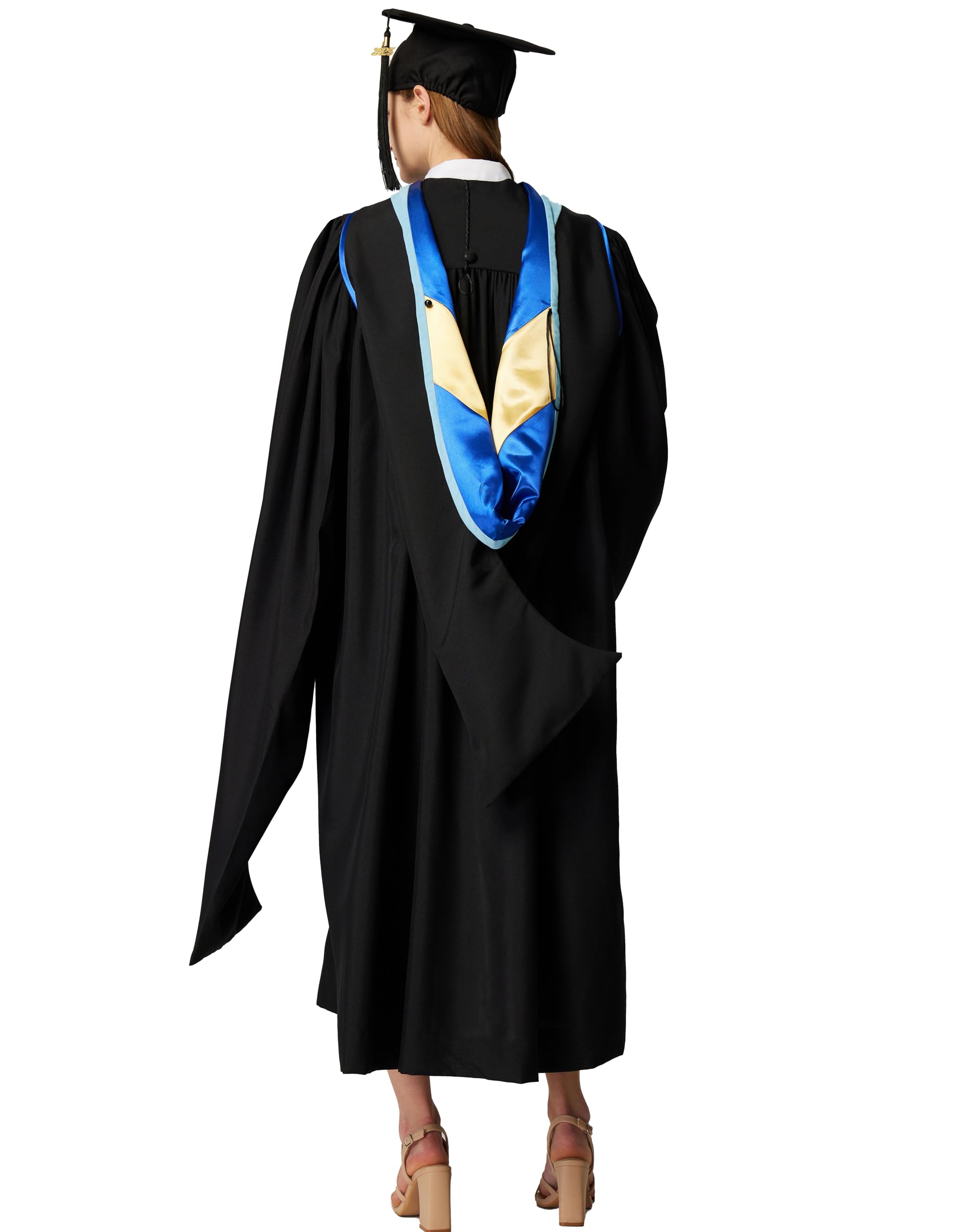 Master Graduation Gown Cap And Hood Master Regalia With 2024 2025 ...