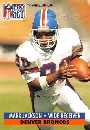 Amazon.com: 1991 Pro Set Football Card #141 Mark Jackson Denver Broncos ...
