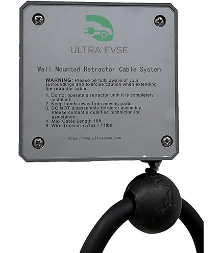 Universal Ev Charger Home Depot EV Charger Cable Retractor - Wall ...