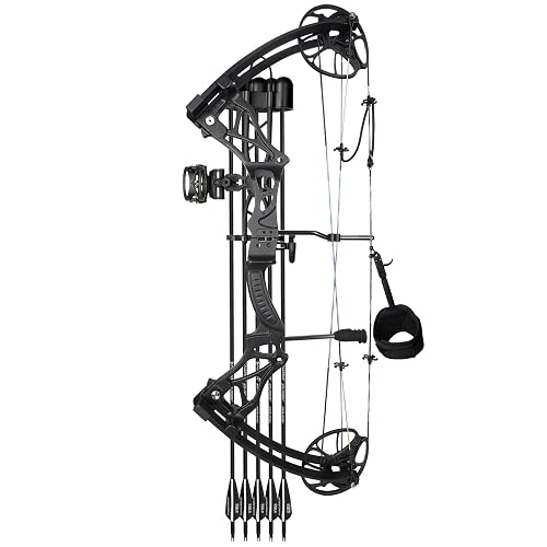 MOTION ZEUS Lightweight Compound Bow Package Fully Adjustable for ...