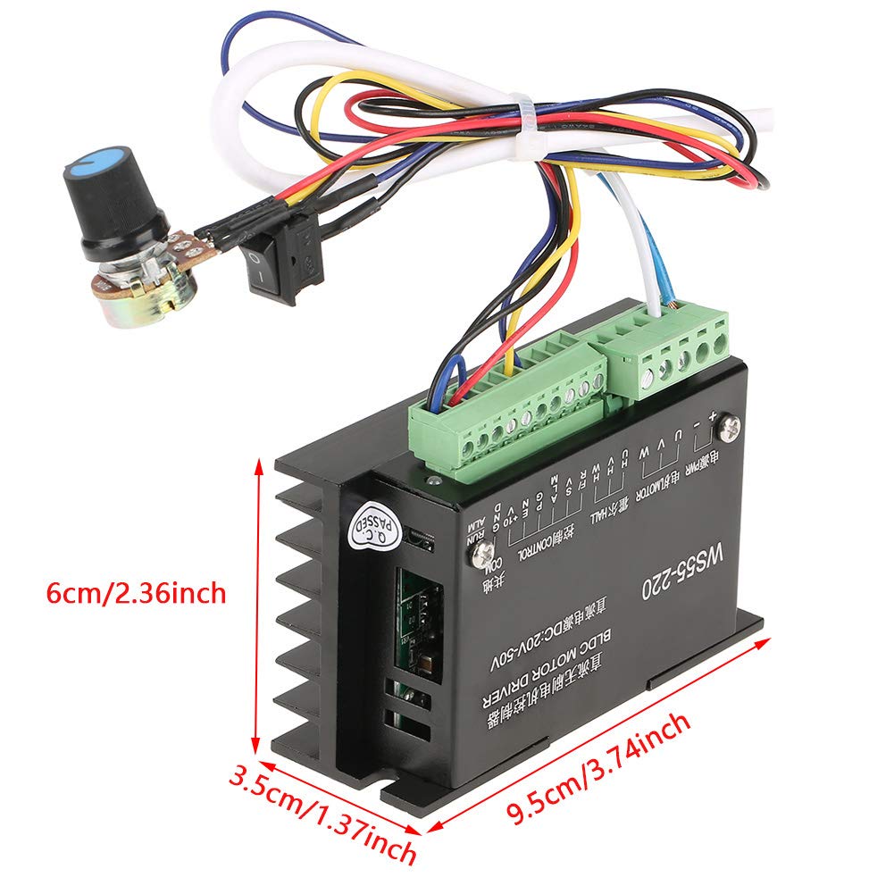 Mua Motor Driver Controller,DC 48V 500W CNC Brushless Spindle BLDC ...