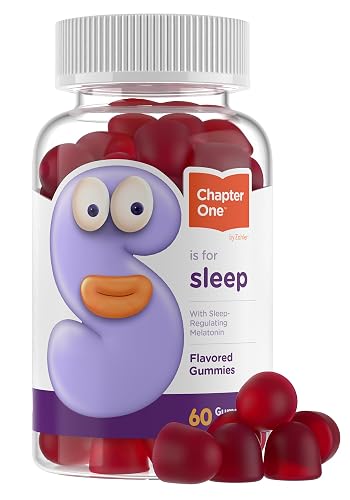 Zahler Chapter One Sleep Melatonin Gummies for Kids & Adults (60 ...