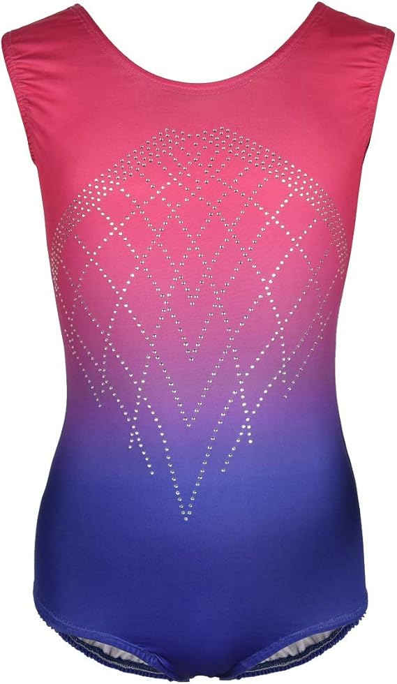 DoGeek Gymnastikanzug für Mädchen Turnanzug für Mädchen Kinder ...