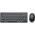Amazon.com: Bluetooth Keyboard and Mouse, Vssoplor Compact Multi-Device Wireless Keyboard Mouse ...