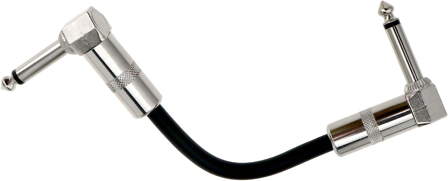 Guitar Patch Cable, 6.35mm Guitar Effects Pedal Pedal-Boards Patch ...