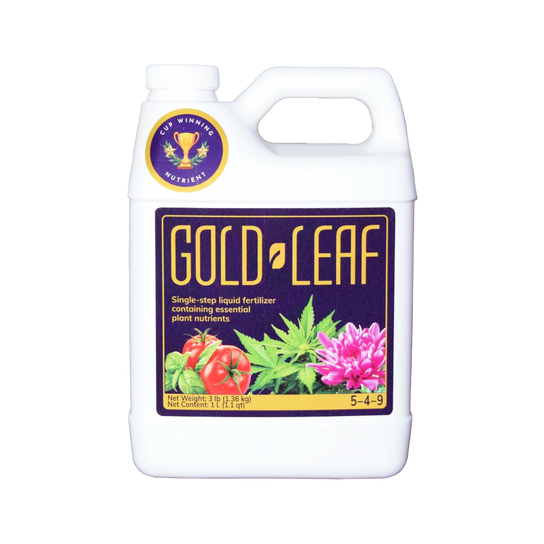 1L Gold Leaf All-in-One Liquid Fertilizer – pH Balanced, Instantly ...