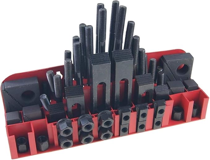402216 58Pc M12 Engineering Precision Clamping Kit for Lathe Milling ...