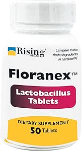 Amazon.com: Rising Pharma - Floranex Tablets - Lactobacillus Tablets ...