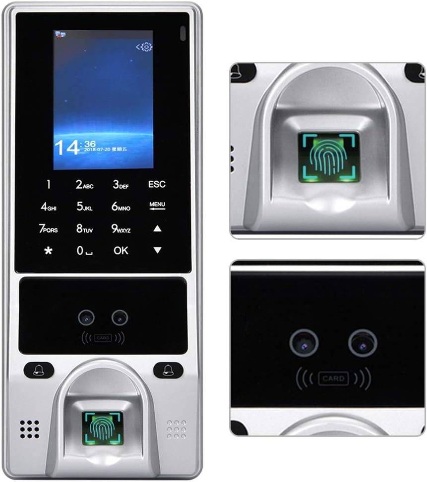 Face recognition biometric fingerprint recognition IC card access ...