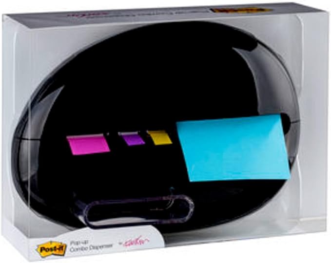 Amazon.com : Post-it Pop-up Notes Dispenser for 3 in x 3 in Notes and ...