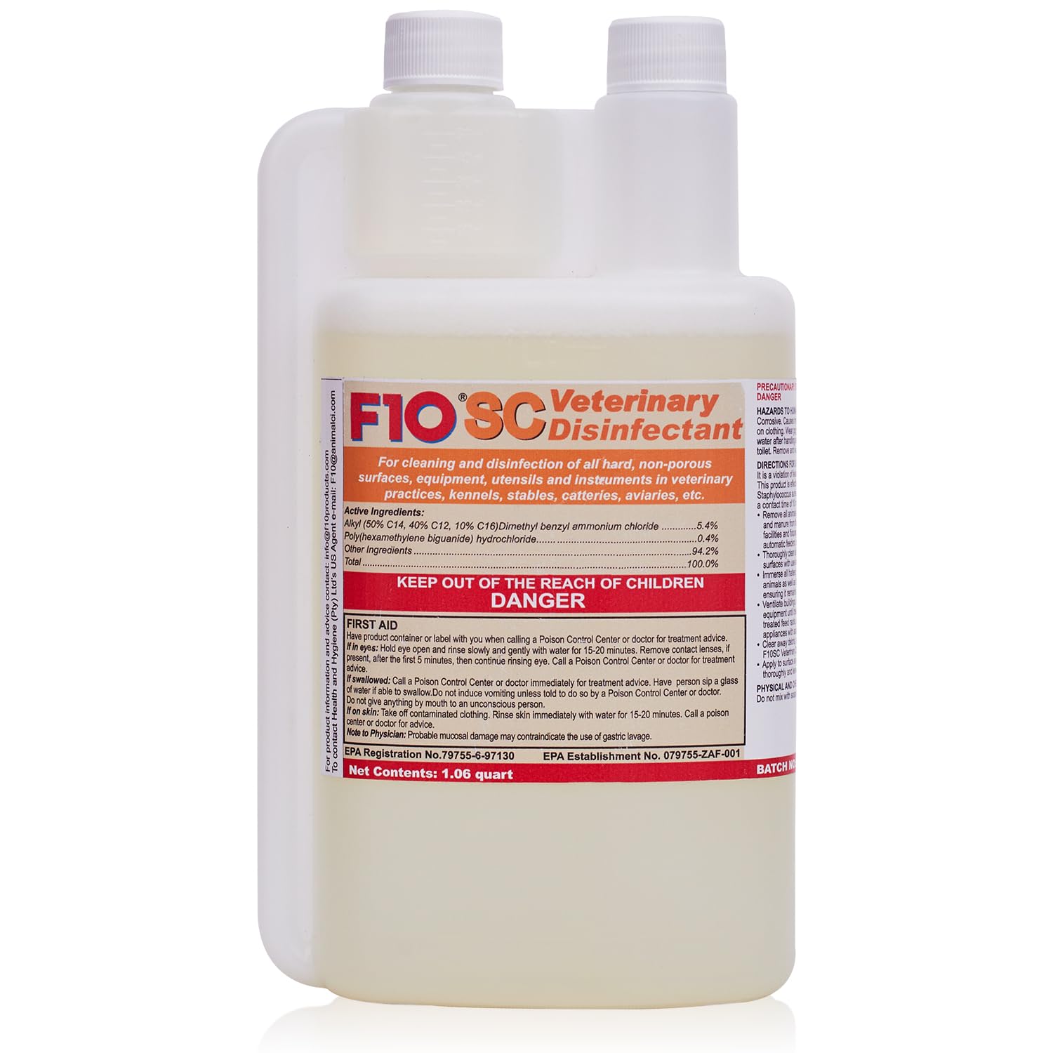 Mua F10 SC Concentrated Veterinary Disinfectant & Cleaner for Kennels ...