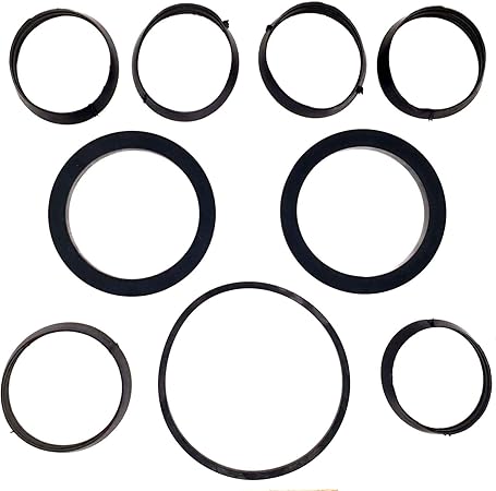 HomeCentreⓇ Dual Sink Waste Pipe Seals Set Basin Bowl Washer Leak ...