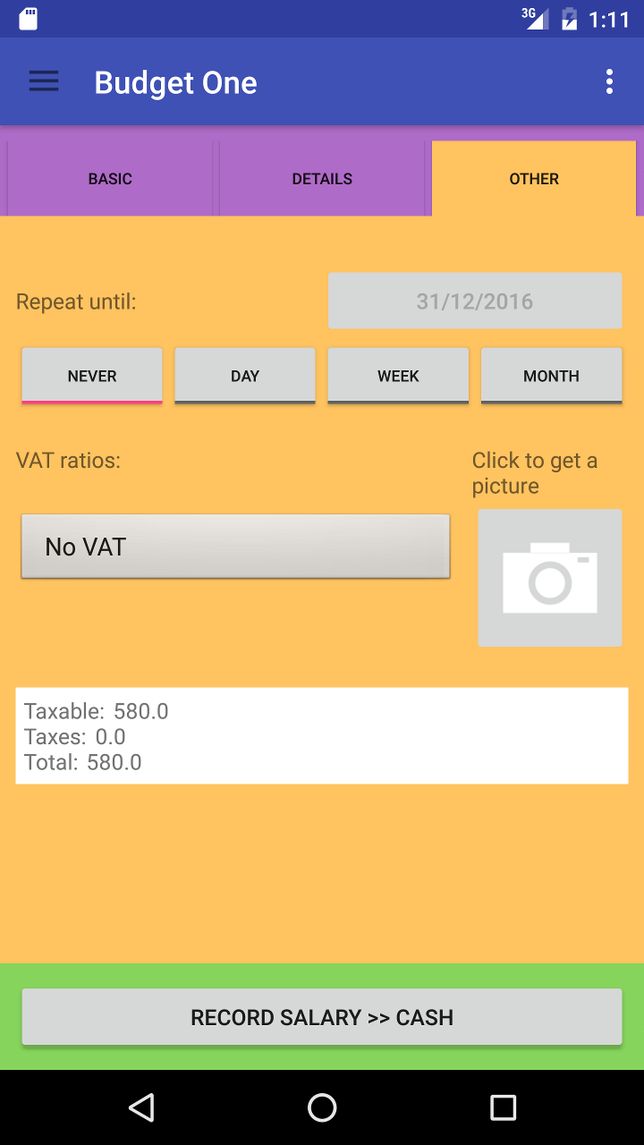 Budget One Free: Budget & Finance:Amazon.com:Appstore for Android