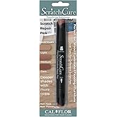 Cal-Flor PE49401CF ScratchCure 3 Shade Double Tipped Repair Pen for Use ...