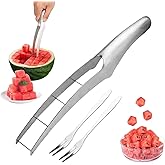Amazon.com: Shoxil Watermelon Cutter Slicer Cut Watermelon Into Cubes ...