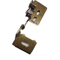 Amerock CM2606W Marathon Self-Closing Knife Hinge, Overlay, White, 1/2 ...