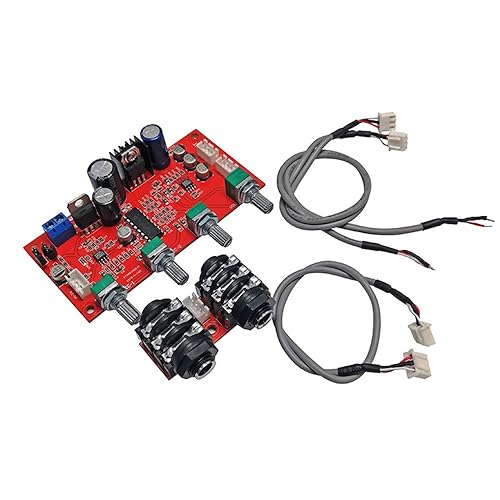 Taidacent Karaoke Board PT2399 Reverbe Circuit with AD828 Preamp Effect ...