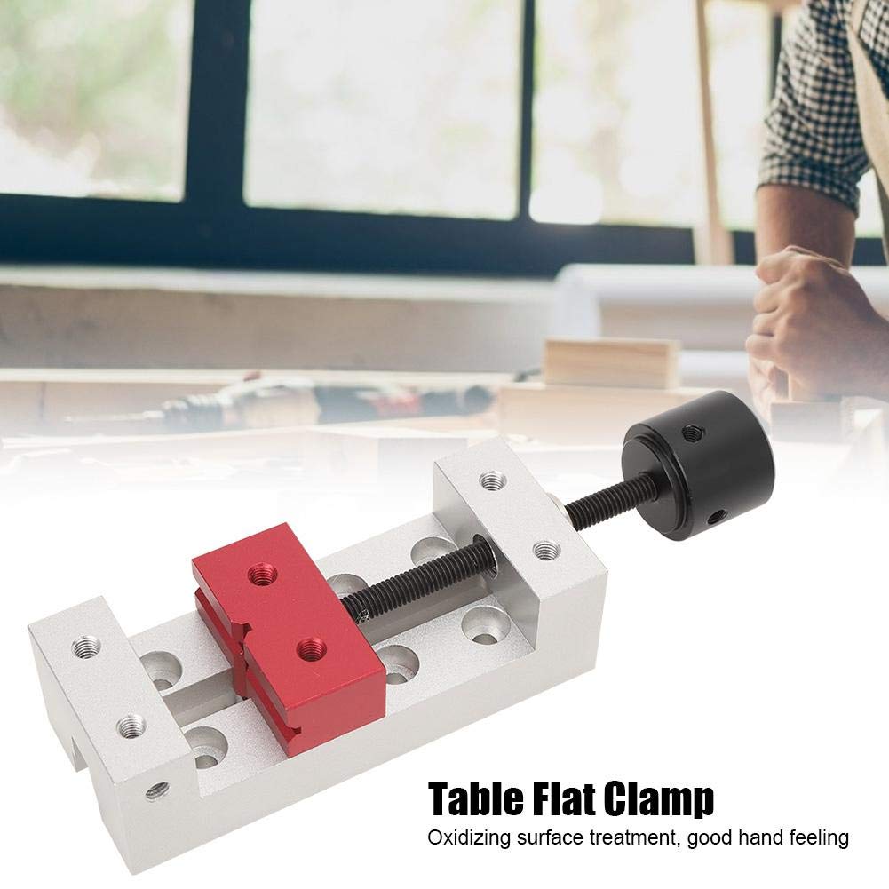 50mm/2.0in Mini Drill Press Vise Clamp Table Bench,50mm Flat Bench Vise ...