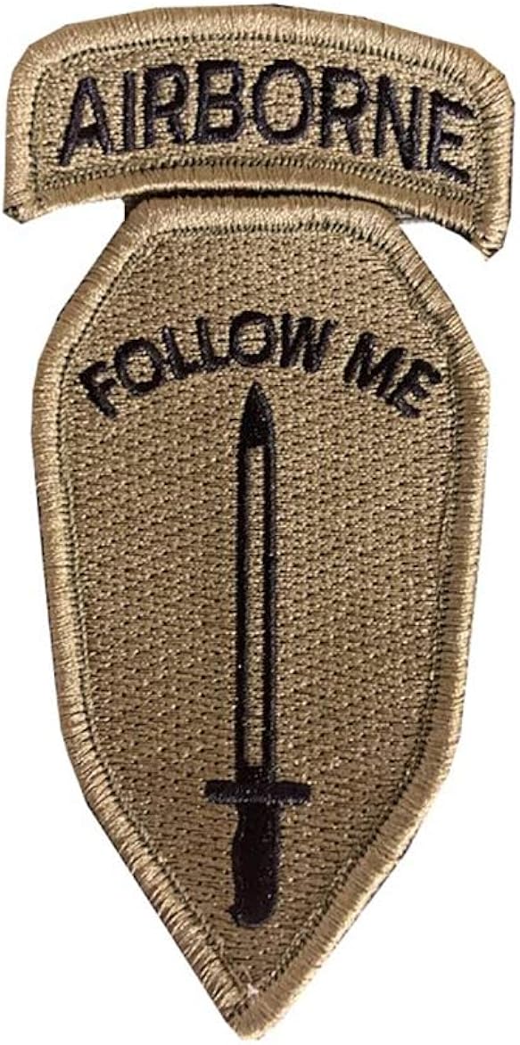 Amazon.com: Infantry School"Follow Me" OCP Patch with Airborne Tab and ...