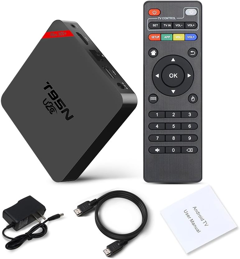 TV BOX Android, U2C T95N Android 6.0 Smart TV Box Amlogic S905X Quad ...