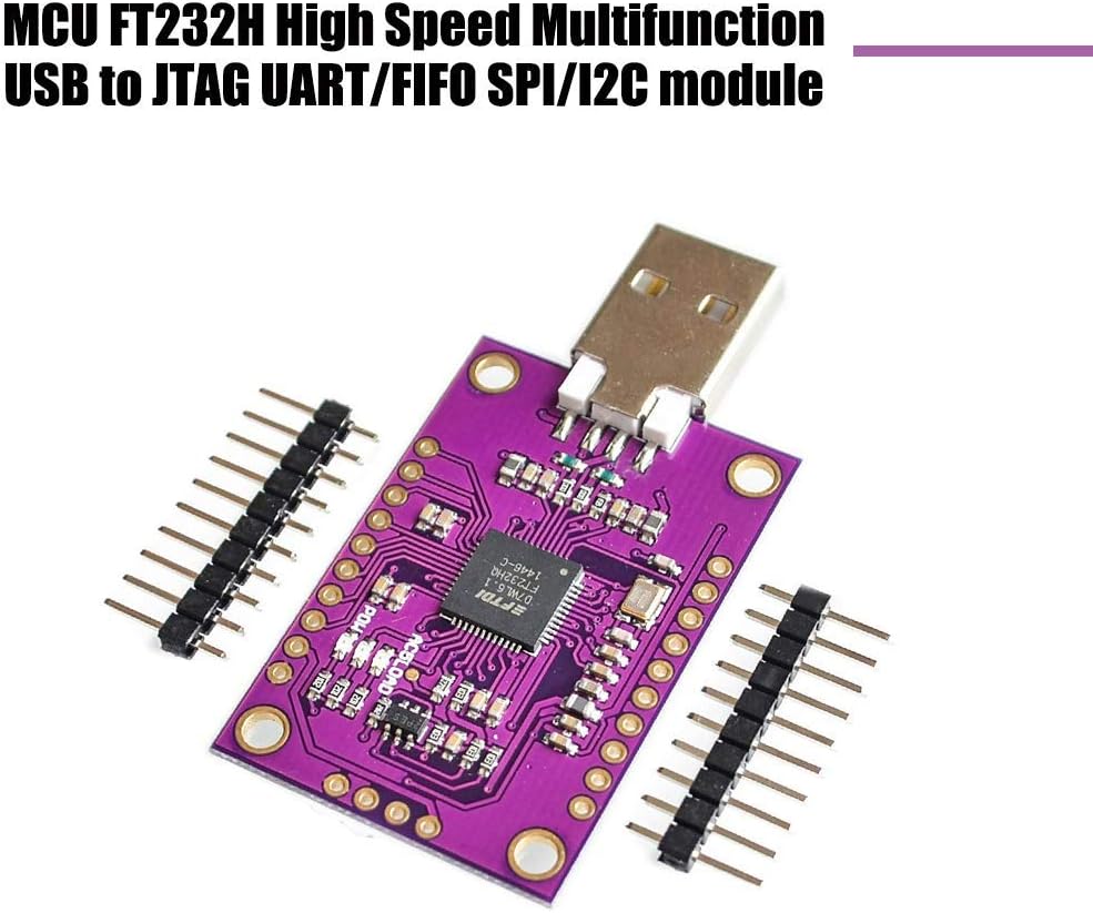 ICQUANZX CJMCU FT232H High-Speed Multifunction Module USB to JTAG UART/FIFO SPI/I2C Module ...