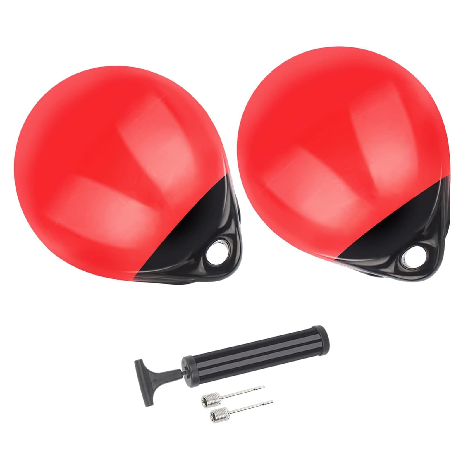 YLVERX Pair of Boat Mooring Buoys, Marine Grade Inflatable Vinyl Round ...