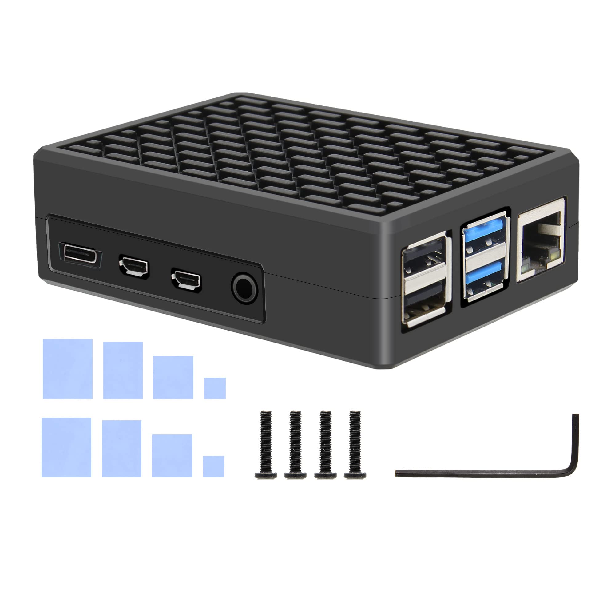 Mua Geekworm Raspberry Pi 4 Case, Pi 4 Heatsink Case, Raspberry Pi 4 ...