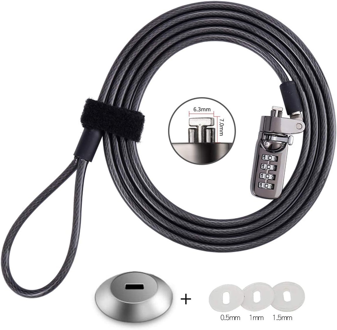 Mingxin Laptop Lock Laptop Security Cable Computer Lock Notebook ...