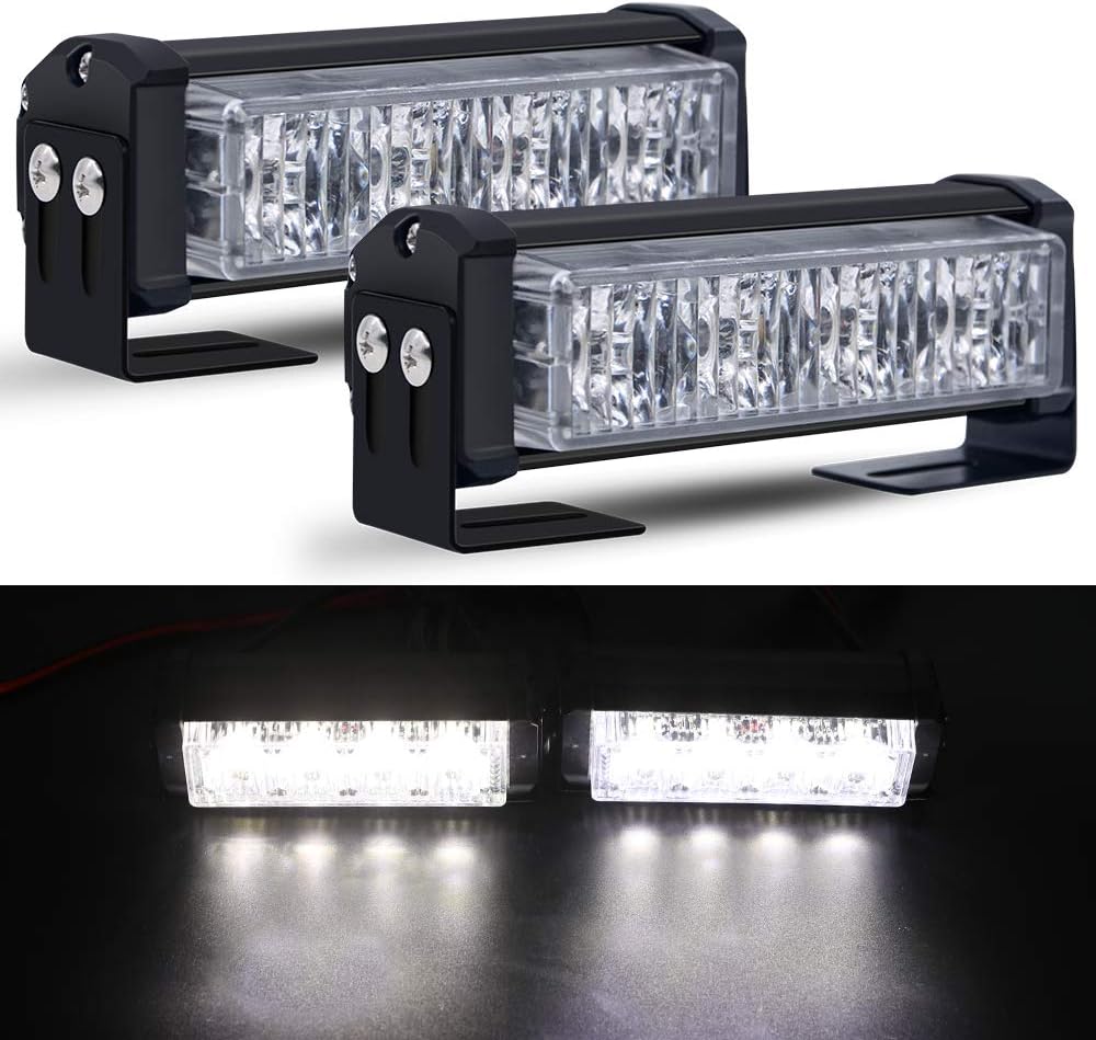 Luces estroboscópicas 2X 4-LED, Mesllin 5 "10W / sección Faro de ...