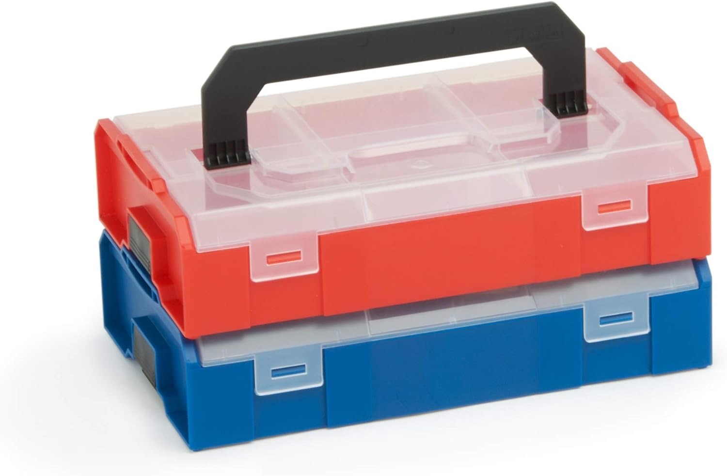Bosch Sortimo L BOXX Mini Pack of 2 Colourful in Set lid Transparent ...