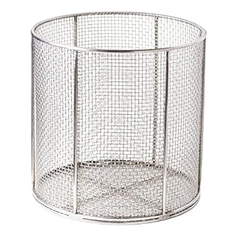 AnySizeBasket AZN-090RND090-N20S Round Stainless Steel Mesh Basket with ...