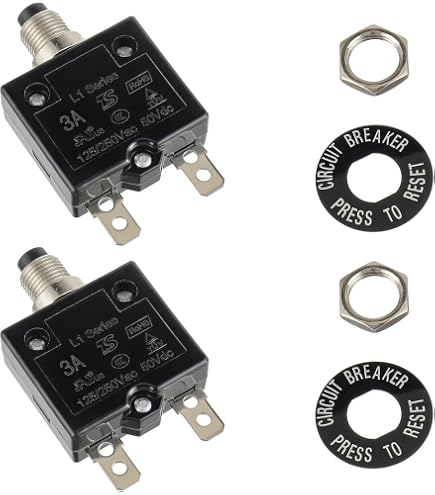 TE Connectivity W31-X2M1G-30 Breaker TE Connectivity Thermal Circuit ...