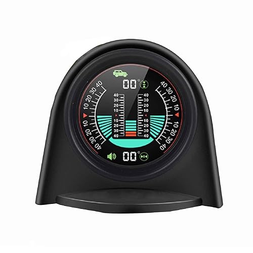 Car Digital Inclinometer, Vehicle Inclinometer Level Tilt Gauge HUD ...