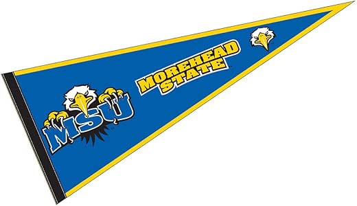 Amazon.com : College Flags & Banners Co. Morehead State Pennant Full ...