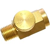 In-Line Air Flow Regulator TAODAN 2PCS 1/4" NPT Male to Female Quickun ...