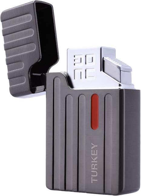 Amazon.com: Turkey Torch Cigar Lighter, Dual Jet Flame Butane ...