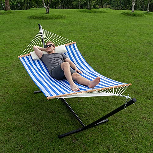 Gafete Waterproof Hammock with Stand Included 2 Person Heavy Duty ...