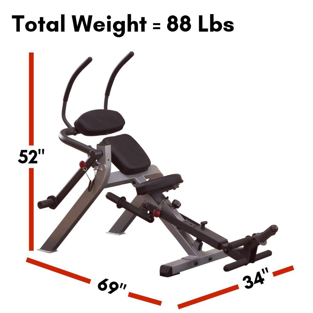 Mua Body-Solid Semi-Recumbent Ab Bench (GAB300) trên Amazon Mỹ chính ...