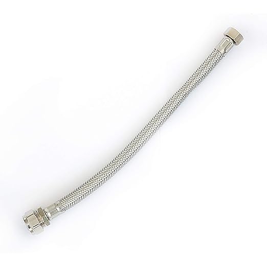 15mm x 3/8" BSP Flexible Small European Thread Cistern Inlet Valve ...