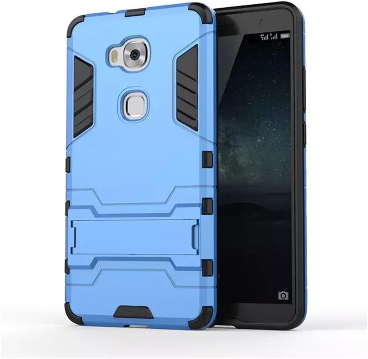 Amazon.com: Hybrid Shockproof Case for Huawei Honor 5X, 2 In 1 Dual ...