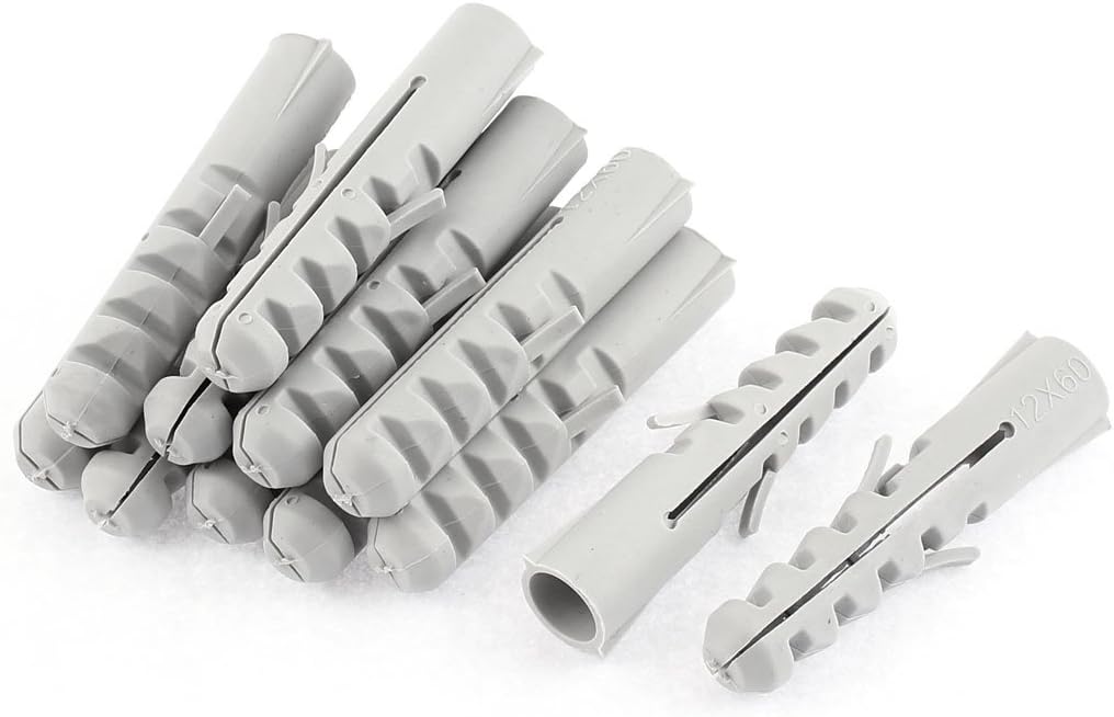 Amazon.com: uxcell 12Pcs 12mm x 60mm Plastic Expand Expansion Nails ...