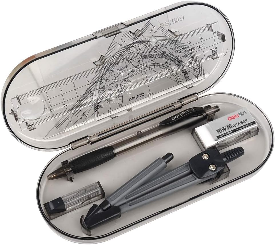 DODUOS Geometry Set, Compass Set for Geometry Math Set 8 Pieces ...