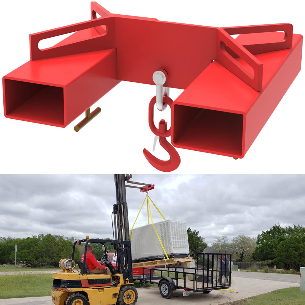 Mua ELITEWILL Forklift Lifting Hook with Red Powder Coating, Forklift ...