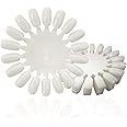 Amazon.com: Honbay 20PCS Plastic 18 Tips False Nail Swatches Wheels ...