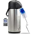 Amazon.com: Airpot Coffee Dispenser with Pump - Insulated Stainless ...