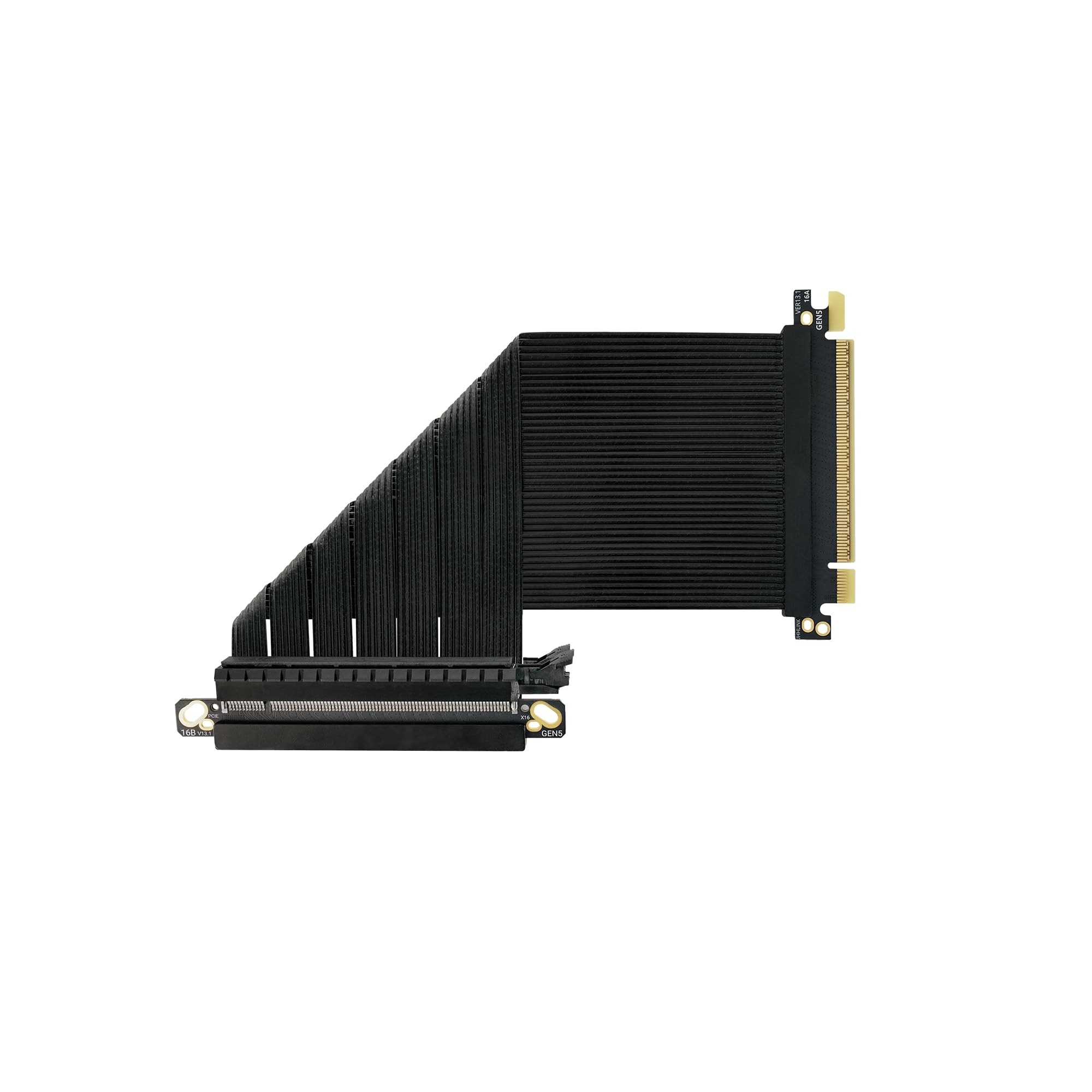 SSUPD PCIe 5.0 x16 Riser Cable 200 mm – 32 GT/s Transmission, 64 GB/s ...